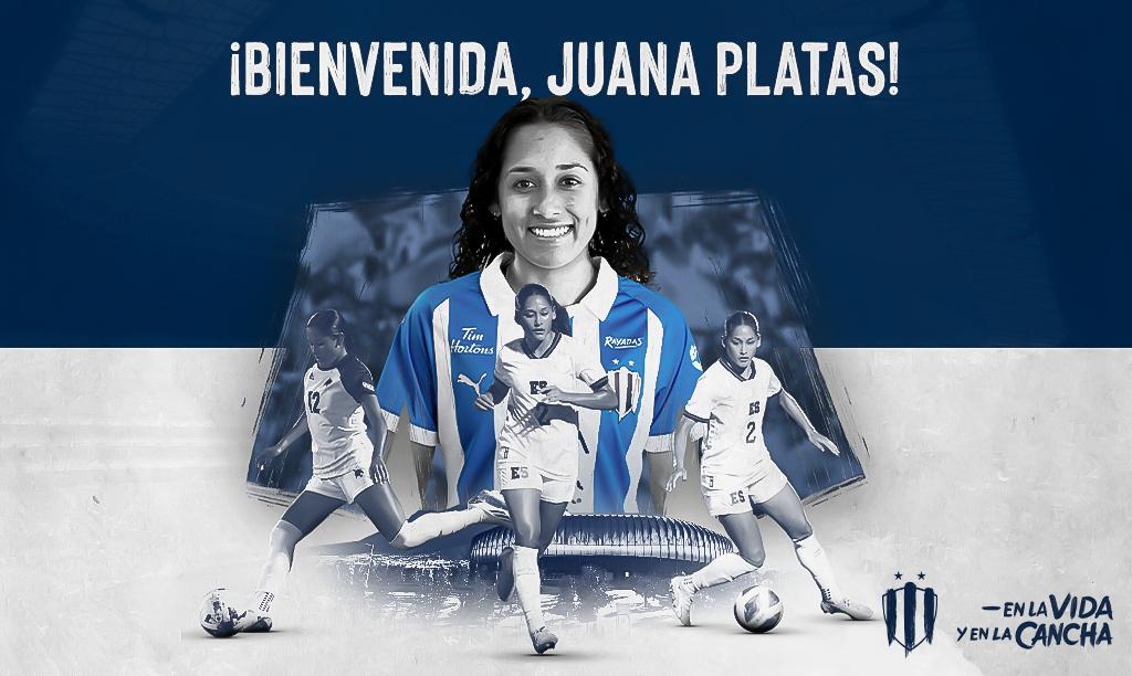 OFICIAL: Juana Plata es nuevo fichaje del Monterrey - El Salvador Futbol